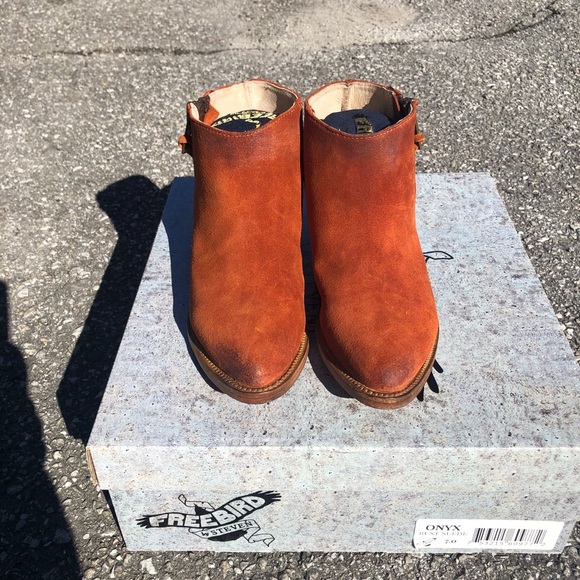 Freebird by Steven | Shoes | Free Bird Onyx Rust Suede | Poshmark